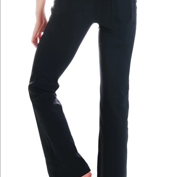 Yogipace | Pants & Jumpsuits | Yogipace Straight Leg Yoga Pants Black ...